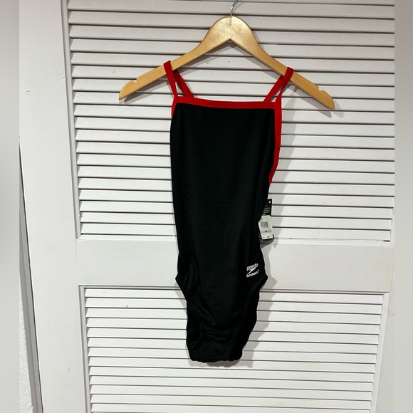 Speedo | Swim | Speedo Womens Race Endurance Blackred Flyback Training ...